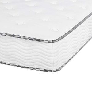 Olee Sleep 10 Inch Gel Infused Foam Top Innerspring Mattress, Twin, White