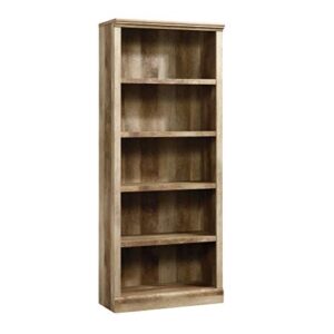 sauder east canyon 5 shelf bookcase, craftsman oak finish