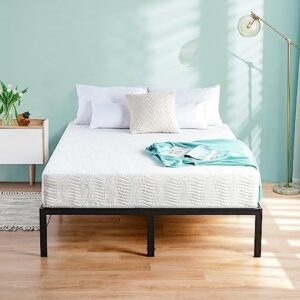 olee sleep 10 inch omega hybrid gel infused memory foam and pocket spring mattress (twin)