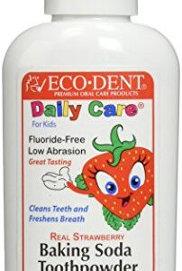 Eco-Dent Toothpowder for Kids, Strawberry 2 oz