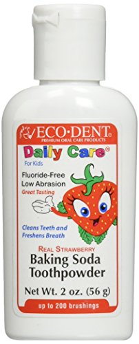 Eco-Dent Toothpowder for Kids, Strawberry 2 oz