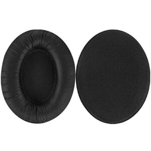 Geekria QuickFit Replacement Ear Pads for Sennheiser HD448, HD449, HD418, HD419, HD428, HD429, HD439, HD438 Headphones Ear Cushions, Headset Earpads, Ear Cups Cover Repair Parts (Black)