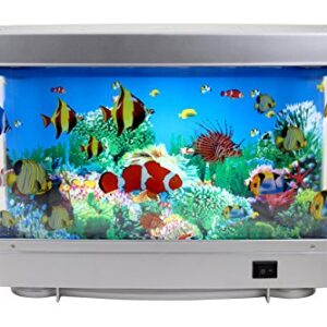 Lightahead Artificial Tropical Fish Decorative Sensory Aquarium Lamp Virtual Ocean in Motion (Marine Life A)