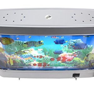 Lightahead Artificial Tropical Fish Decorative Sensory Aquarium Lamp Virtual Ocean in Motion (Marine Life A)