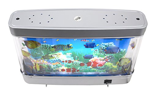 Lightahead Artificial Tropical Fish Decorative Sensory Aquarium Lamp Virtual Ocean in Motion (Marine Life A)