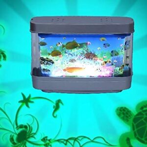 Lightahead Artificial Tropical Fish Decorative Sensory Aquarium Lamp Virtual Ocean in Motion (Marine Life A)