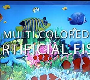 Lightahead Artificial Tropical Fish Decorative Sensory Aquarium Lamp Virtual Ocean in Motion (Marine Life A)