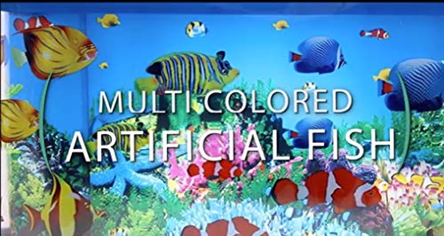 Lightahead Artificial Tropical Fish Decorative Sensory Aquarium Lamp Virtual Ocean in Motion (Marine Life A)