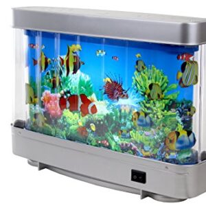 Lightahead Artificial Tropical Fish Decorative Sensory Aquarium Lamp Virtual Ocean in Motion (Marine Life A)