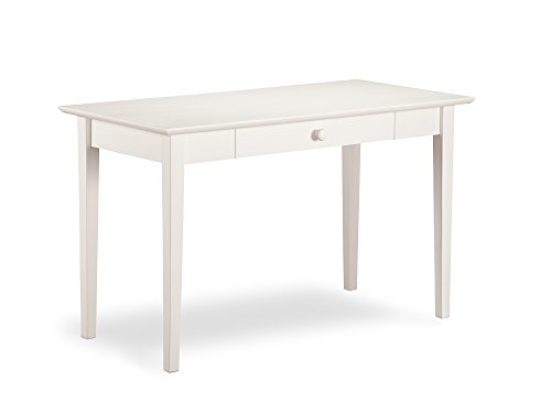 Atlantic Furniture AH12102 Shaker Desk with Drawer, White,H-79282