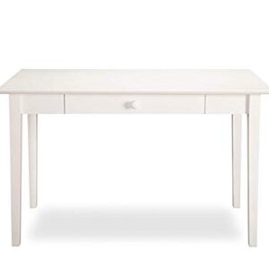 Atlantic Furniture AH12102 Shaker Desk with Drawer, White,H-79282