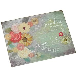 abbey gift, mini (abbey & ca gift) abbey press 11 x 8.5 friend cutting board, multicolor