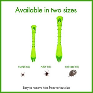 ZenPet Tick Tornado - Tick Remover for Dogs & Cats & People - Value Pack - Easy and Fast Tick Removal Tool (1 Pack)