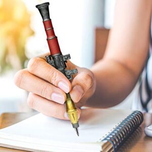 Planet Pens RPG Rocket Grenade Novelty Pen - Cute Funny Pens for Kids, Teens and Adults, Fun Cool Ball Point Pen for School Writing and Unique Office Supplies, Gun Pen Gift for Men and Women - 6 Inch