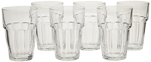 Bormioli Rocco 21.75 oz. Rock Bar Stackable Super Cooler Glass, Set of 6