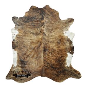 brown brindle gaucho cowhides - natural cowhide