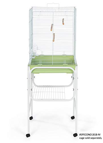 Prevue Pet Products Bird Cage Stand with Shelf, White