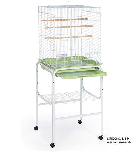 Prevue Pet Products Bird Cage Stand with Shelf, White