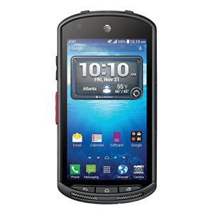 kyocera duraforce e6560 16gb unlocked gsm 4g lte military grade smartphone w/ 8mp camera - black