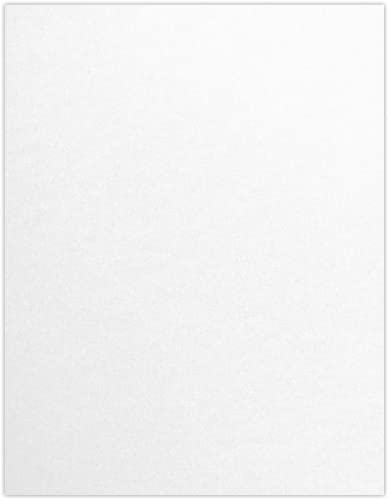 LUXPaper 8.5" x 11" Cardstock | Letter Size | Crystal Metallic | 105lb. Cover (192lb. Text) | 50 Qty