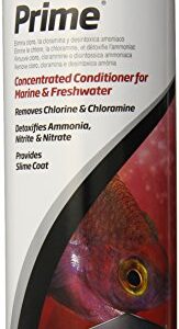 Seachem Prime Fresh and Saltwater Conditioner - Chemical Remover and Detoxifier 16.9 fl. oz