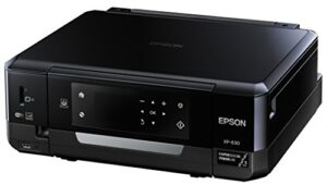 epson xp-630 wireless color photo printer with scanner & copier (c11ce79201)