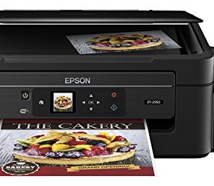 Epson Expression ET-2550 EcoTank Wireless Color All-in-One Supertank Printer with Wi-Fi, Wi-Fi Direct, Tablet and Smartphone Printing, Easily Refillable Ink Tanks