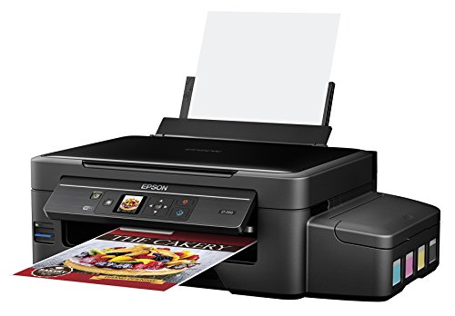 Epson Expression ET-2550 EcoTank Wireless Color All-in-One Supertank Printer with Wi-Fi, Wi-Fi Direct, Tablet and Smartphone Printing, Easily Refillable Ink Tanks