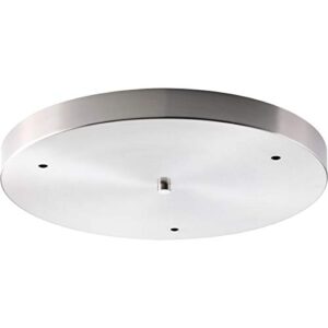 progress lighting p8403-09 traditional/casual canopy accessory, brushed nickel