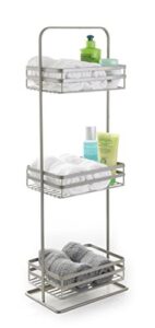 bino 'lafayette' rust-resistant 3-tier spa tower, nickel