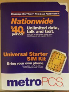 metro pcs try cut sim card