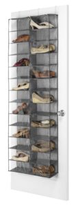 whitmor 6283-4457 shoe shelves gry otd