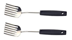 rsvp fantastic food blending fork stainless steel scrambled eggs fff-10 (2-pack)