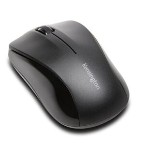 Kensington Silent Mouse-for-Life Wireless USB Mouse - Black (K72392US),1.5" x 2.4" x 4.3"