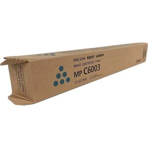 genuine cyan oem toner cartridge ricoh aficio mp c4503 mp c5503 mp c6003-841852 - yield 22,500 pages