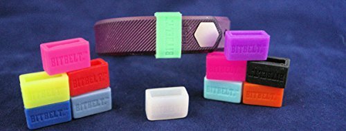 Bitbelt Jr 12 Pack (one of Every Color, 3 That Glow in The Dark!) Protect Your MagicBand (Kids Size) Fitbit Alta, Flex, Amiigo, Striiv,Vivosmart, Misfit (does not fit magicband plus)