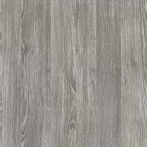 d-c-fix Peel and Stick Contact Paper Oak Sheffield Pearl Grey Wood Grain Self-Adhesive Film Waterproof & Removable Wallpaper Decorative Vinyl for Kitchen, Countertops, Cabinets 26.5" x 78.7"