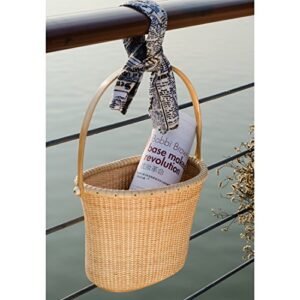 Teng Tian Basket Hanging Basket Series Newspaper and Magazine hang on the wall organizer