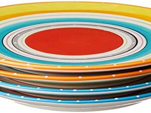 Certified International Mariachi Dinner Plates (Set of 4), 10.75", Multicolor