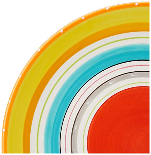 Certified International Mariachi Dinner Plates (Set of 4), 10.75", Multicolor