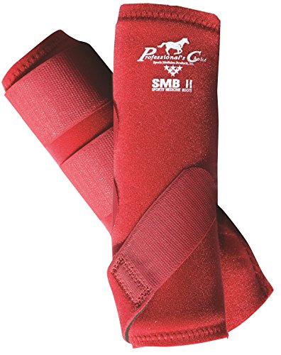 Professional's Choice ★ SMB II Equine Sports Medicine Boots SMB All Sizes & Colors (Crimson Red, Small)