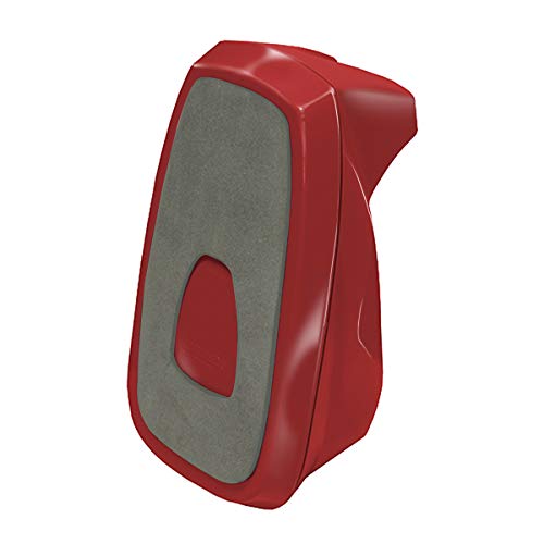 Acrimet Premium Desktop Tape Dispenser, Plastic, Non-Skid Base (Heavy Duty) (Red Color)