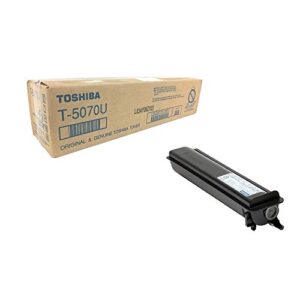 toshiba genuine oem t5070u (t-5070u) black toner cartridge (36k yld)