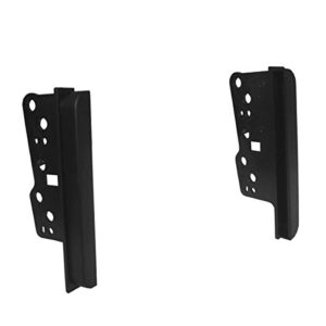 dkmus dash kit for toyota and scion vehicles universal brackets double din installation trim bezel (1 x pair)