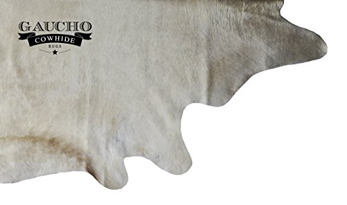 Unique Champagne (Light Beige) Cowhide 5 x 7