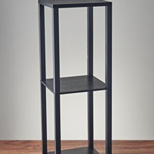 Adesso AR3511-01 Lawrence Tall Pedestal, Black