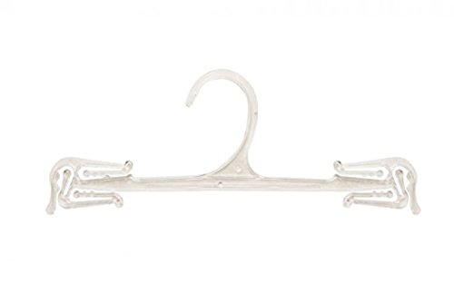 NAHANCO KM1 Economy Intimate Apparel Hanger, 10", Clear (Pack of 1000)