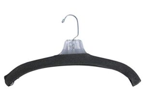 nahanco 2045c 17" foam hanger covers, grey (bulk pack of 500)