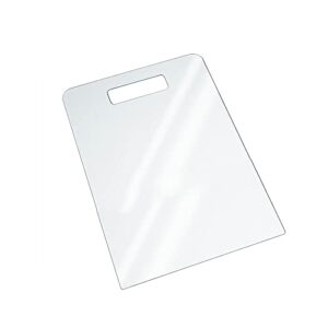 NAHANCO FB1301 Shirt Folding Board, 8 1/2"W x 12"L - Clear