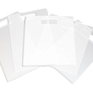 NAHANCO 1301SF Clear Acrylic Shirt Folding Board, 8 1/2” x 15", Pack of 1